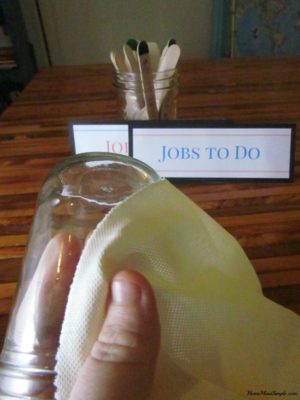 DIY Chore Jars for Kids | Home Maid Simple