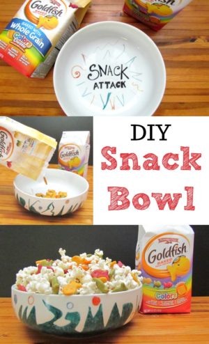 DIY Snack Bowl For Colorful Snacking | Home Maid Simple