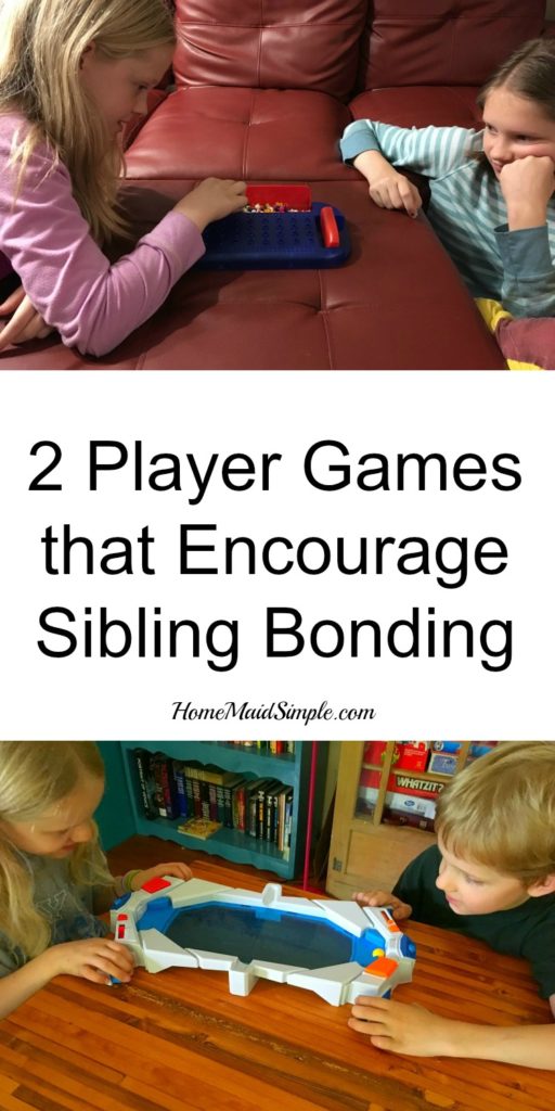 2 Player Games to Encourage Sibling Bonding | Home Maid Simple